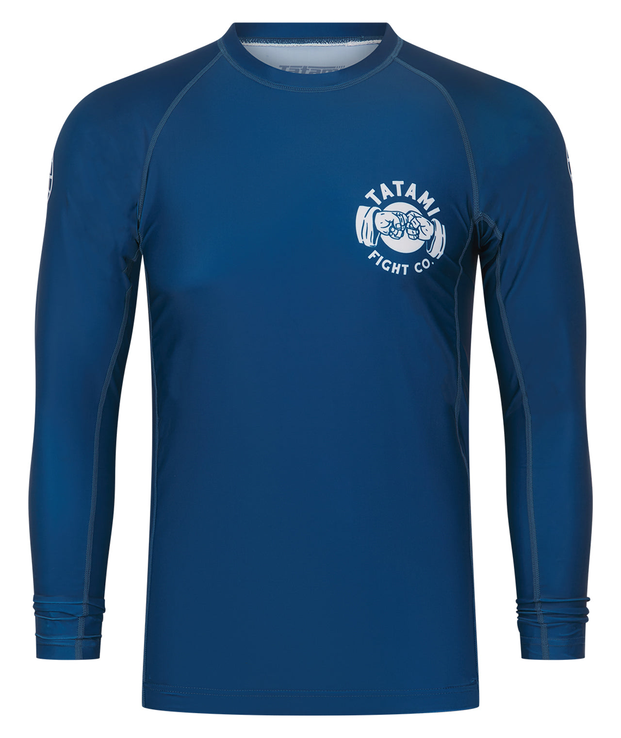 Fist Bump Long Sleeve Rash Guard - Blue – Tatami Fightwear Ltd.