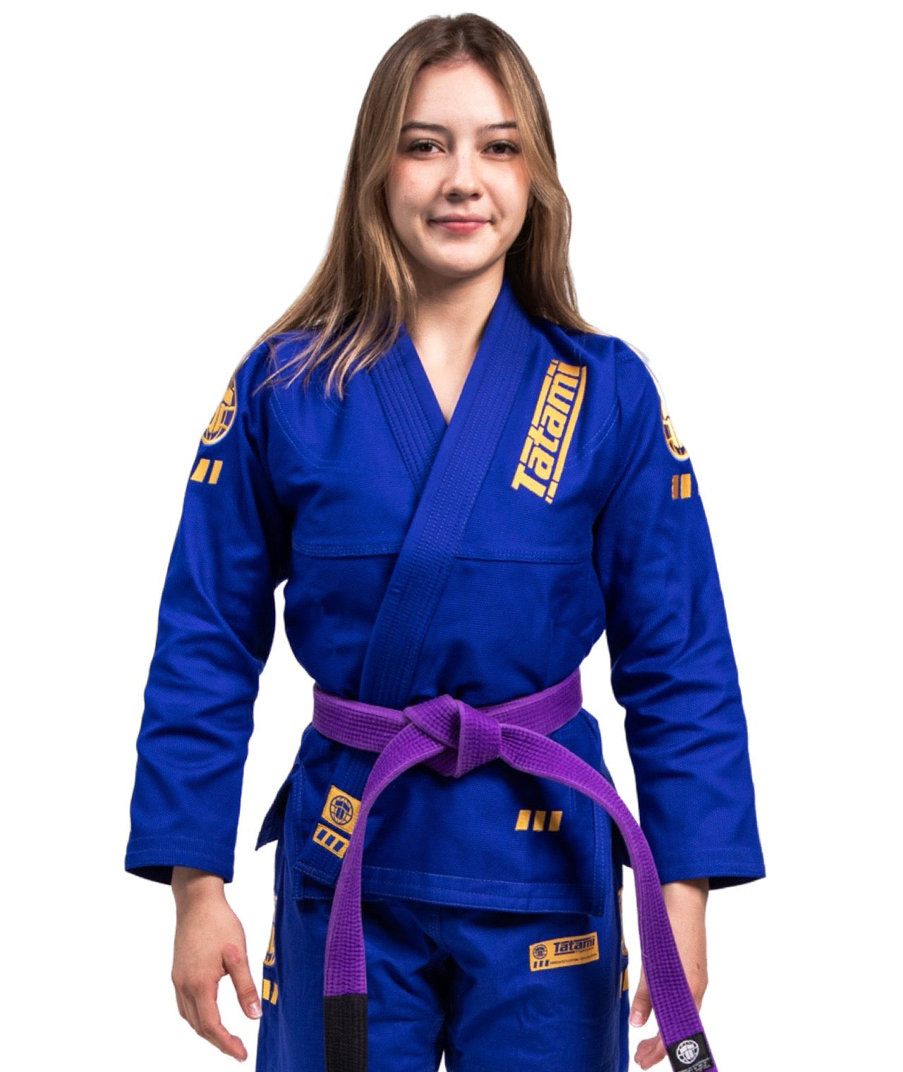 Ladies Pro Series Gi - Blue & Champion Gold – Tatami Fightwear Ltd.